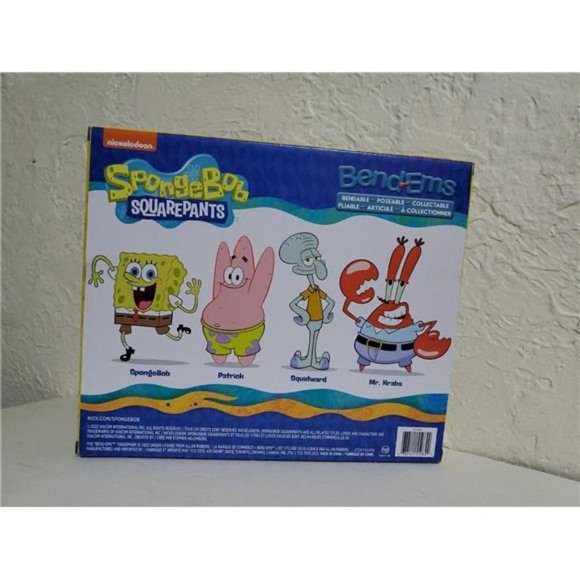 Toys | Spongebob Squarepants 5 Bendable Posable Bendems Figure ...